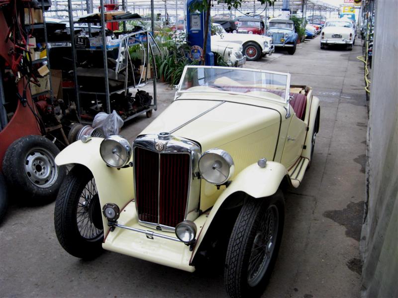 MG-TC light yellow RHD | Joop Stolze Classic Cars