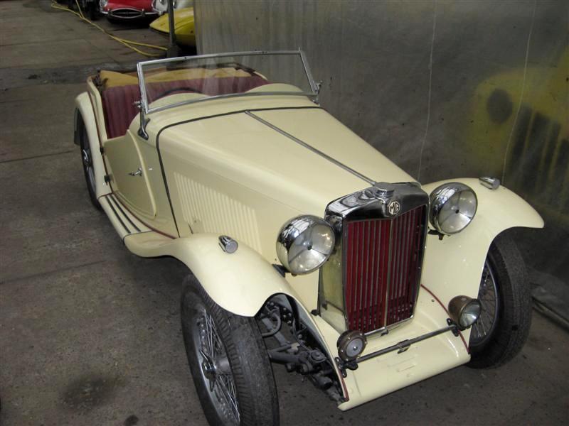 MG-TC light yellow RHD | Joop Stolze Classic Cars
