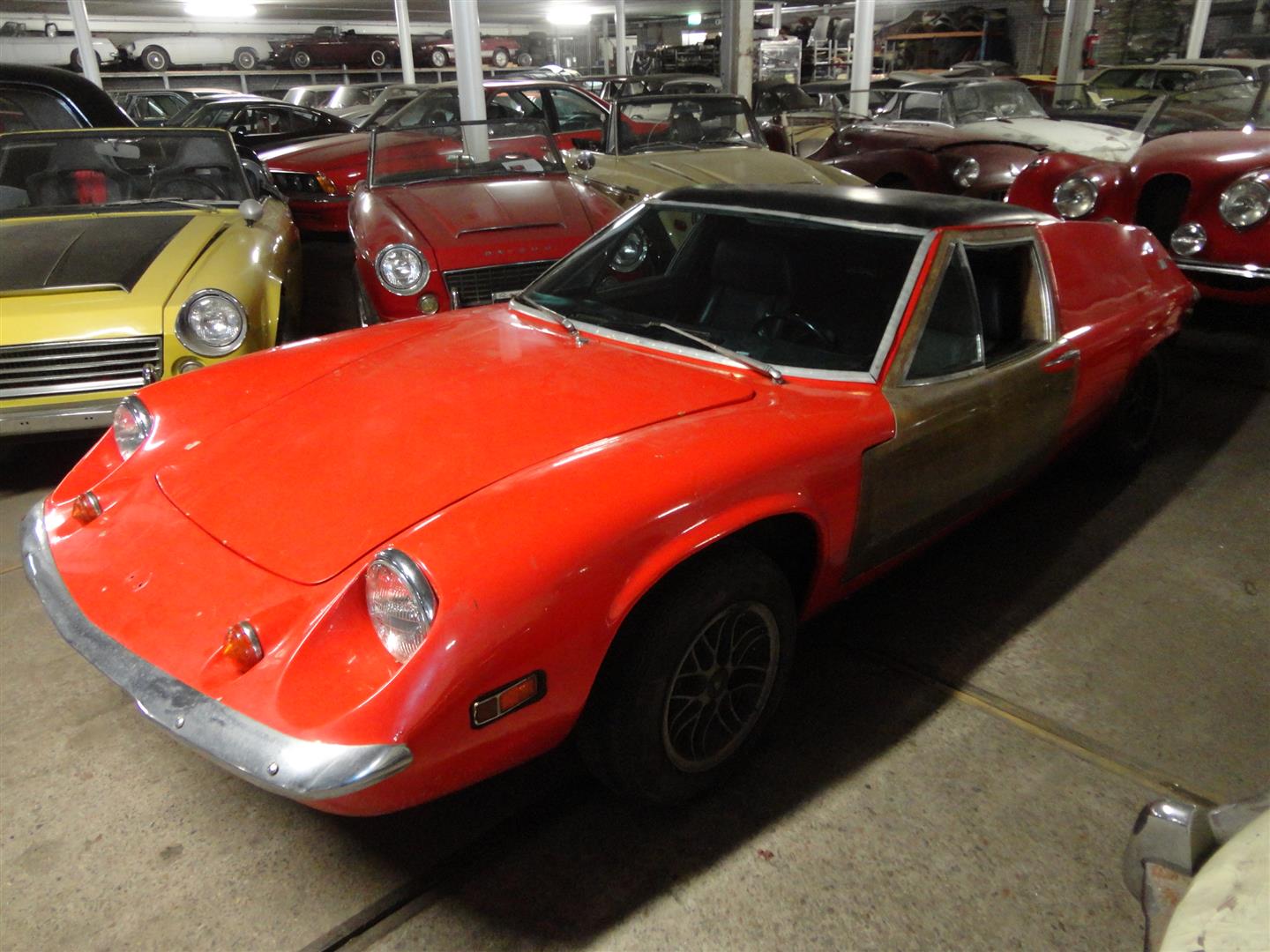 Lotus-Europa red to restore | Joop Stolze Classic Cars