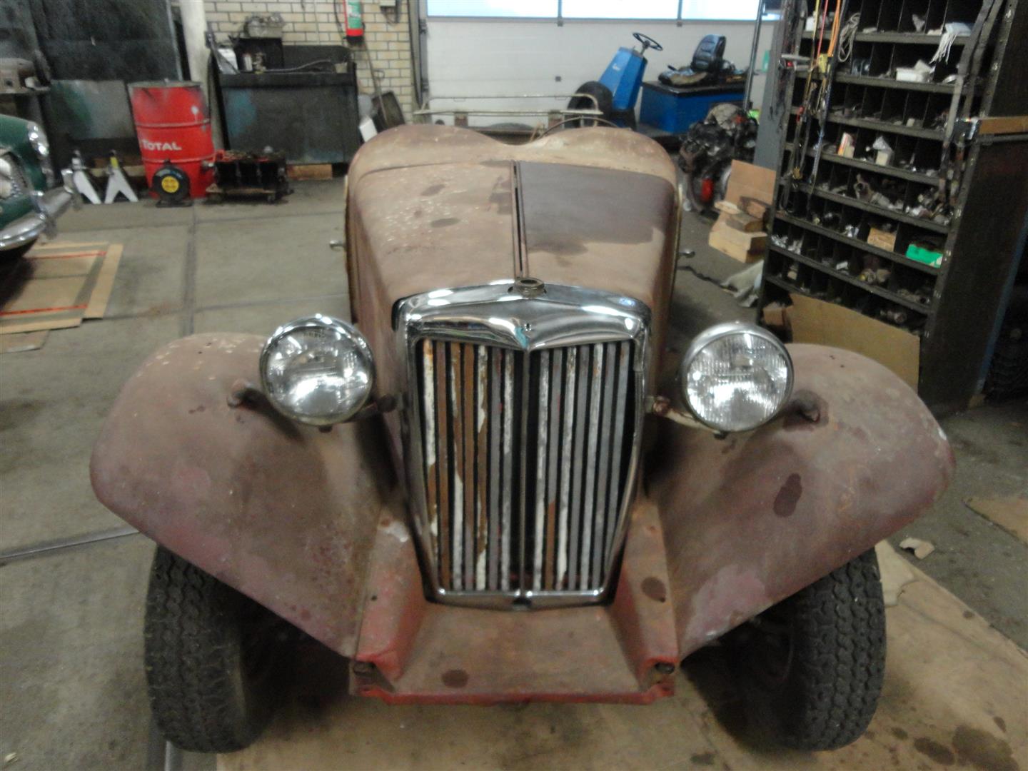 MG-TD body | Joop Stolze Classic Cars