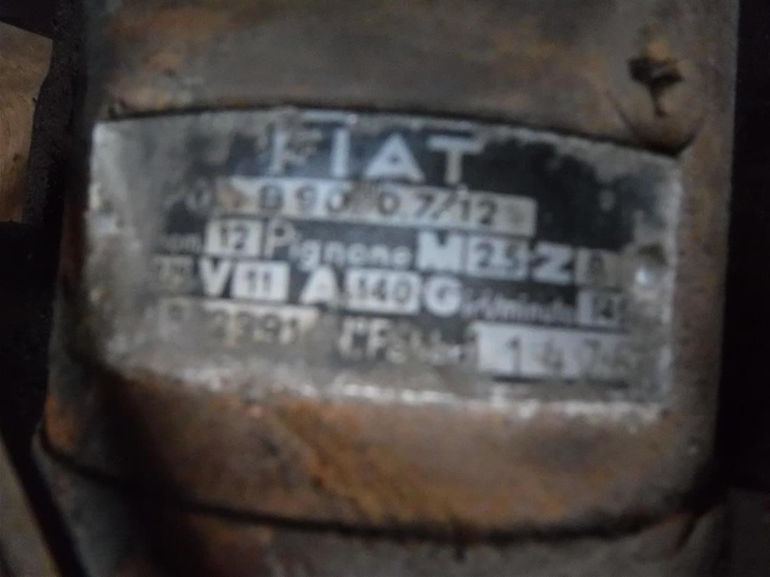 Fiat parts-1900 engine | Joop Stolze Classic Cars