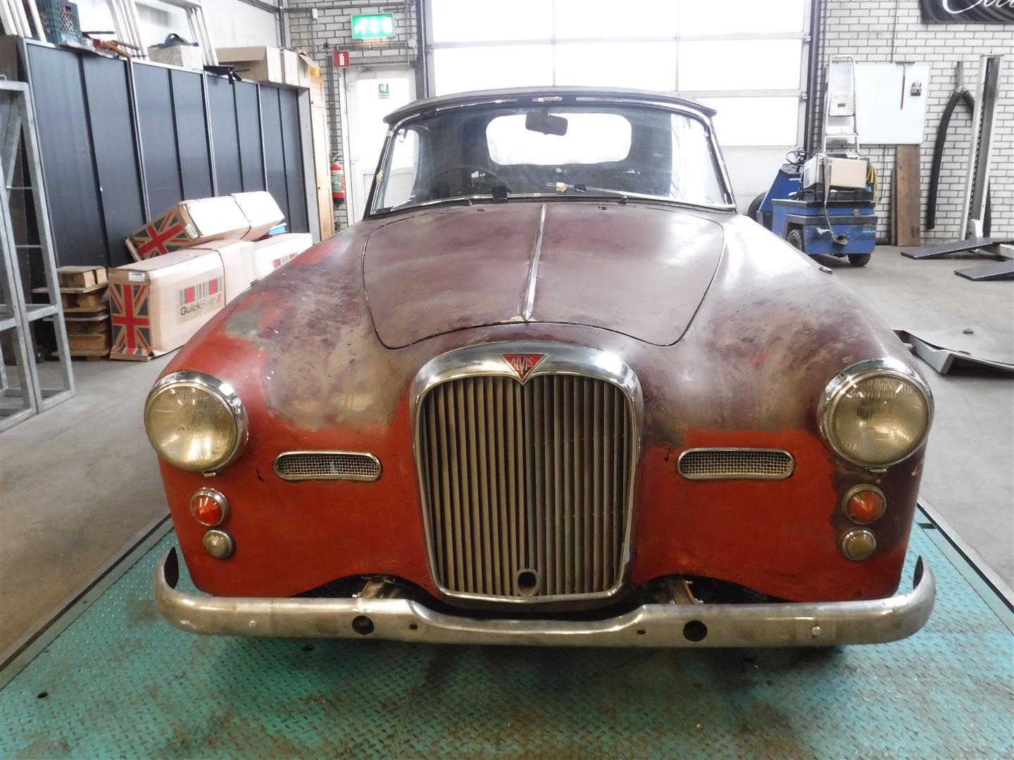 Alvis-TD 21 convertible RHD | Joop Stolze Classic Cars