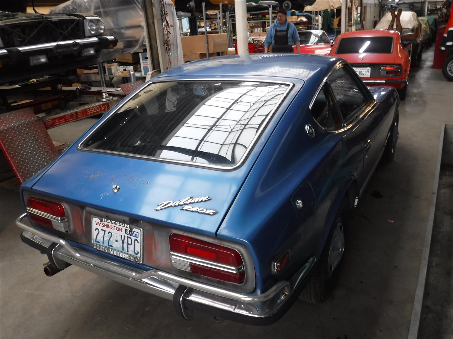 Datsun-240Z '71 blue | Joop Stolze Classic Cars