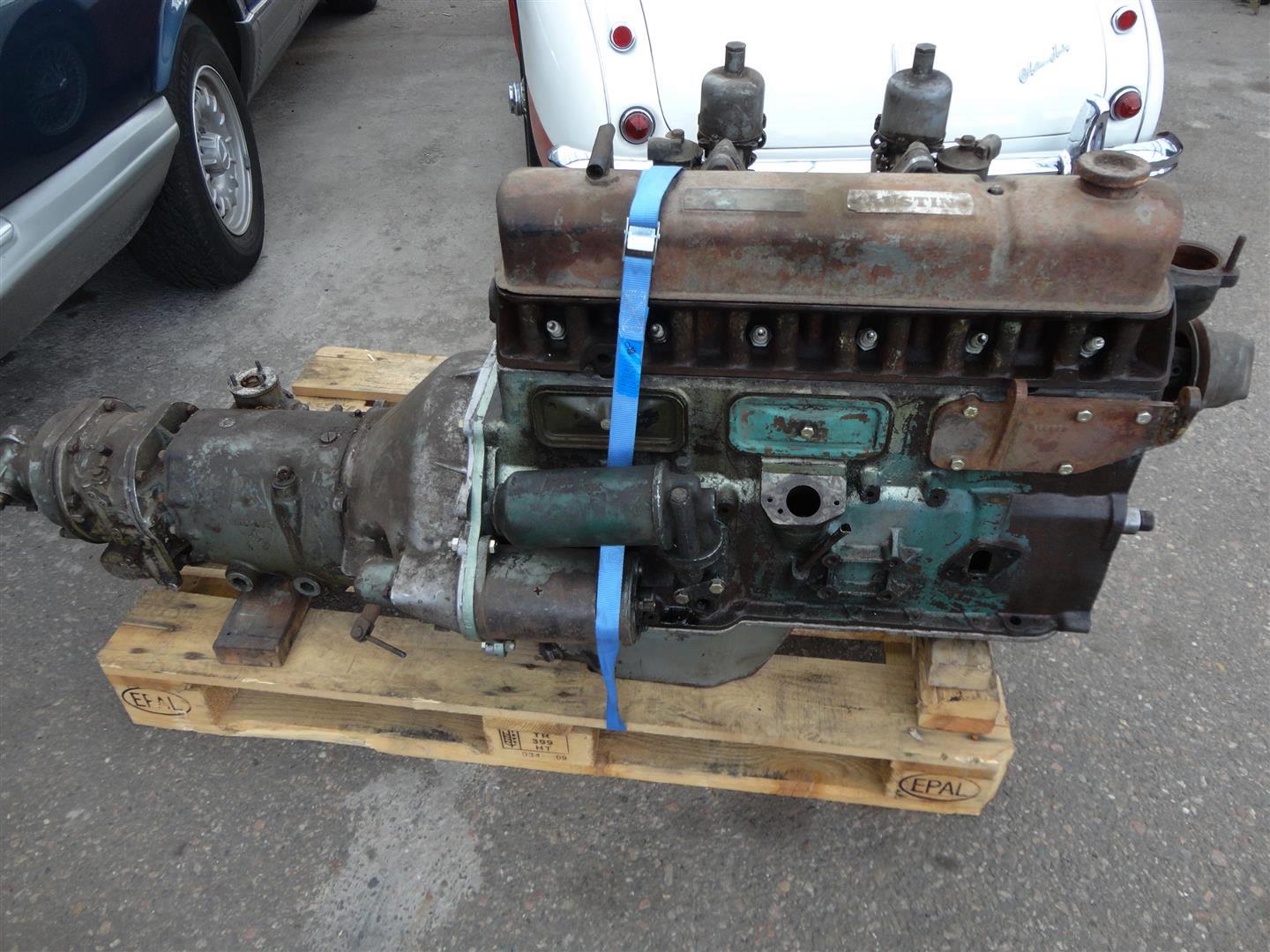 Austin Healey parts-100 / 6 engine AEC335 | Joop Stolze Classic Cars