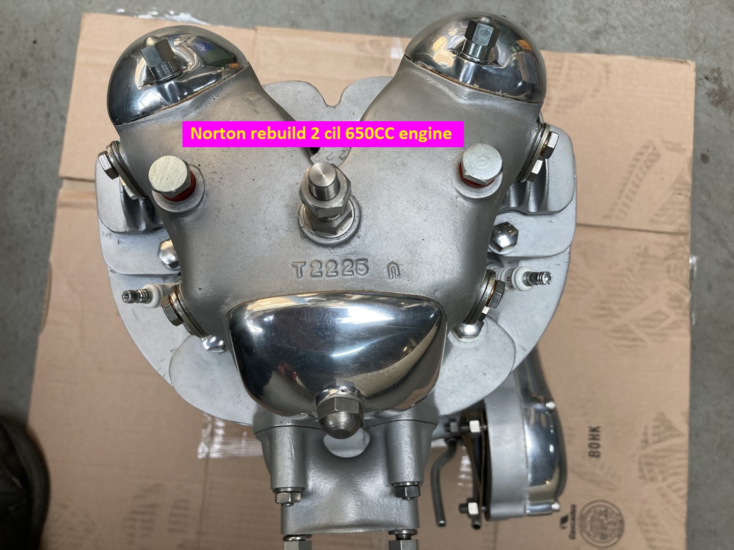 Norton-600CC rebuild engine | Joop Stolze Classic Cars