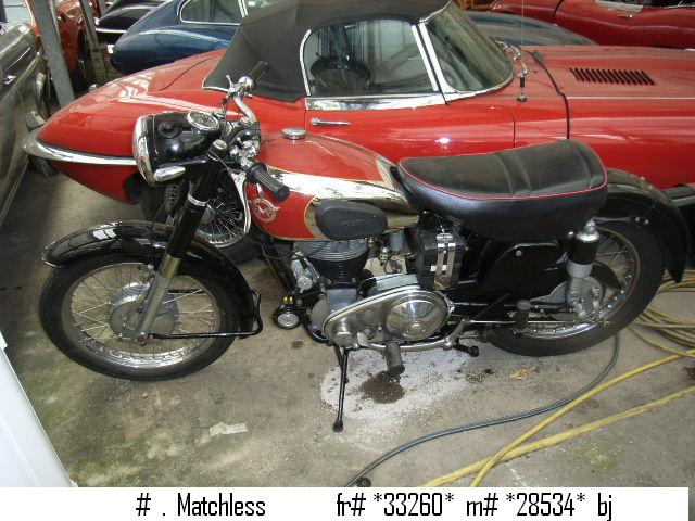 Matchless-motor | Joop Stolze Classic Cars