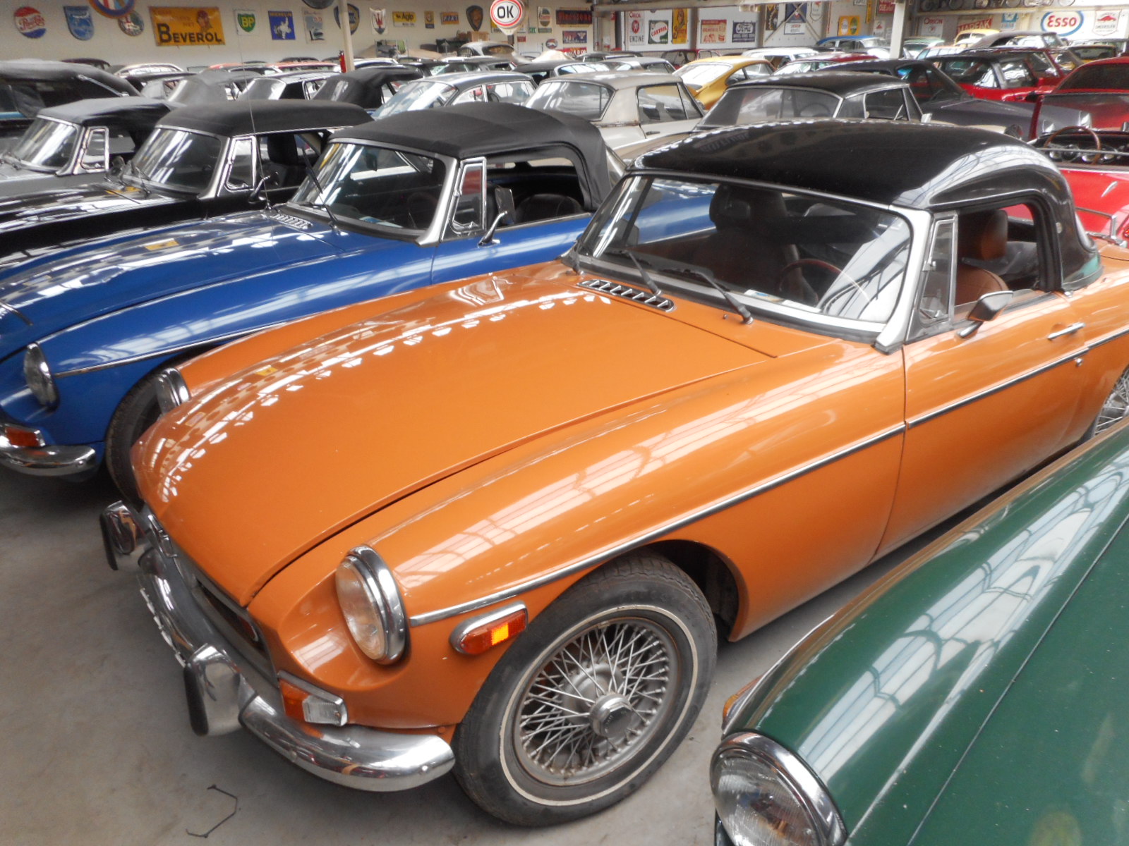 MG B Cabrio Oker Joop Stolze Classic Cars